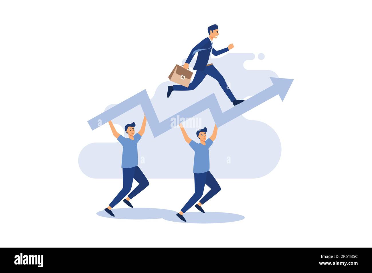 Creative Square Powerful Reliable Team Player Creative Businessman ...