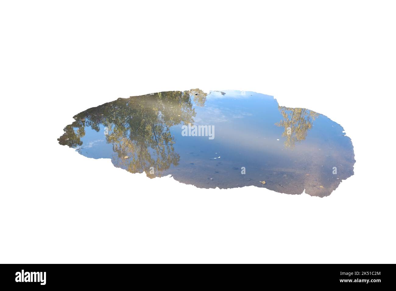 Puddle on floor Cut Out Stock Images & Pictures - Alamy