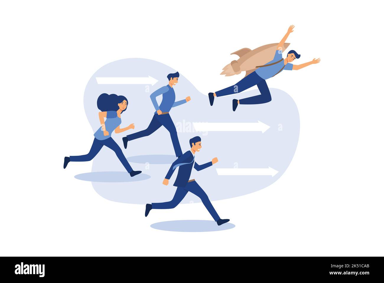 Competitors business Stock Vector Images - Alamy