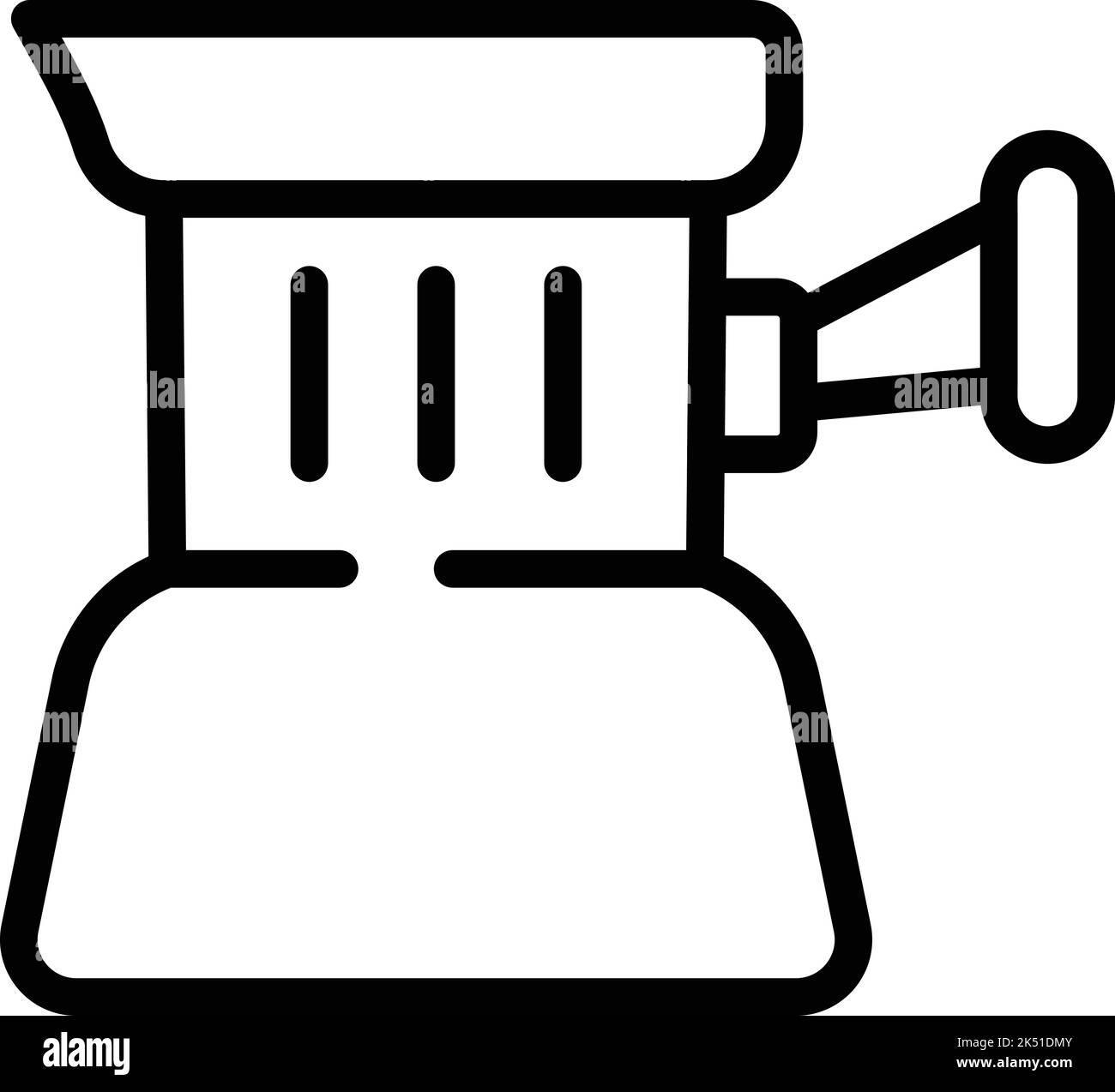 Arab coffee pot icon outline vector. Cezve cup. Espresso drink Stock ...