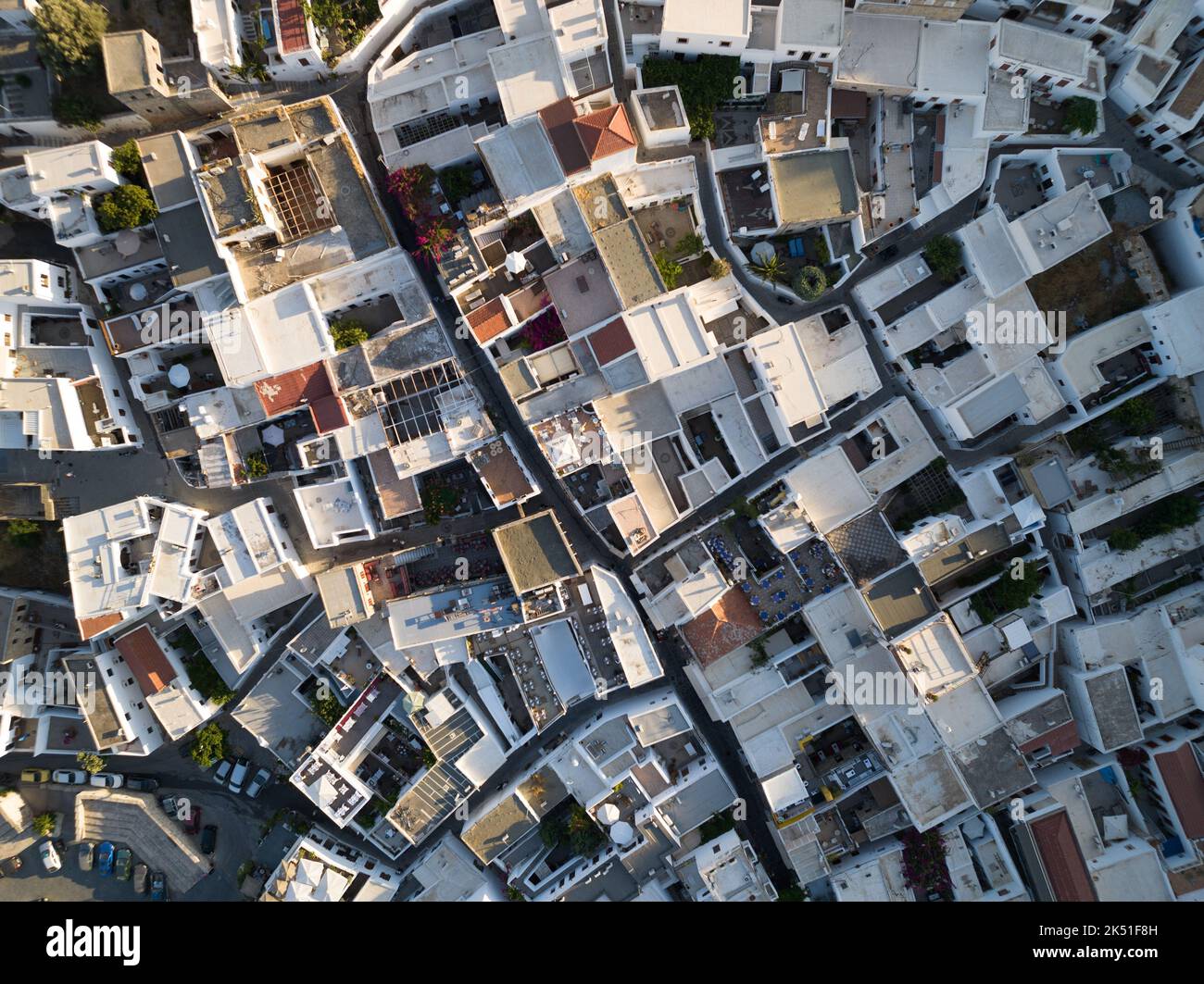 An aerial view of residential houses Stock Photo - Alamy