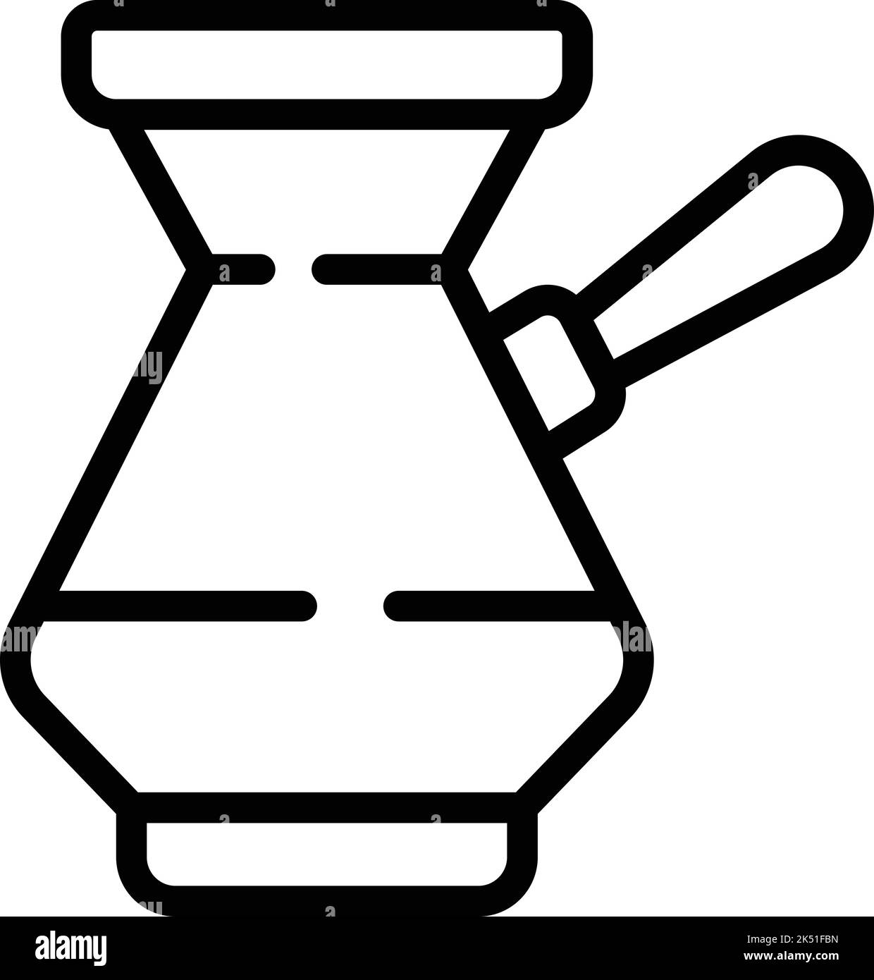 Coffee drink pot icon outline vector. Cafe cup. Espresso arab bean Stock Vector Image & Art - Alamy