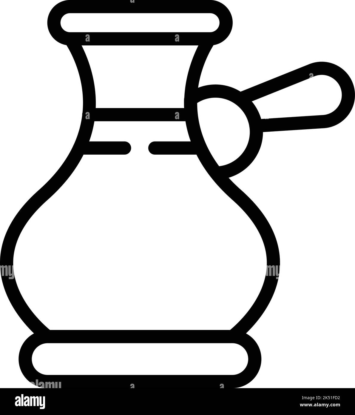 Ground turkish coffee Stock Vector Images - Alamy