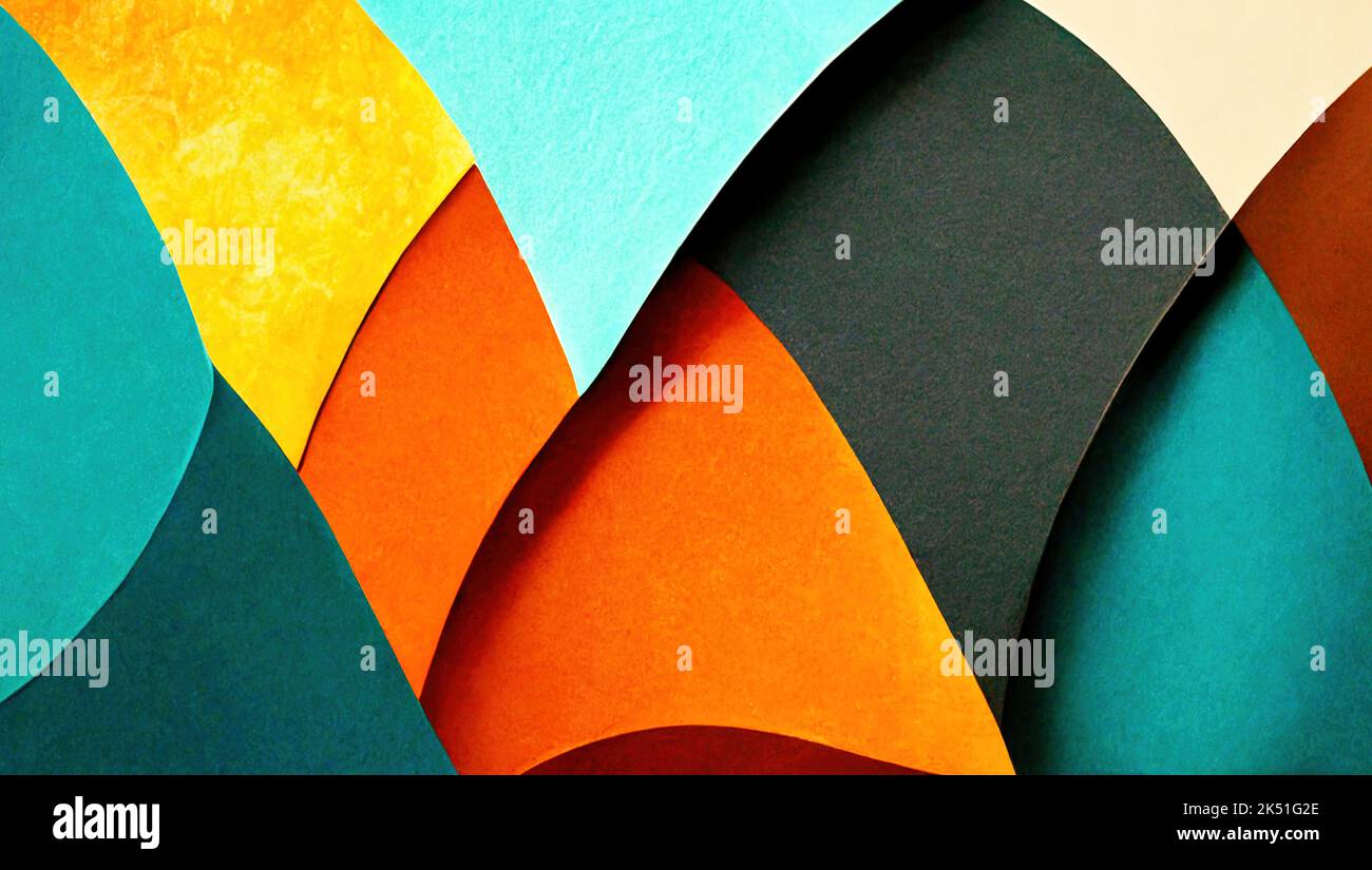 An abstract 3d rendered colorful background for textures and overlays ...