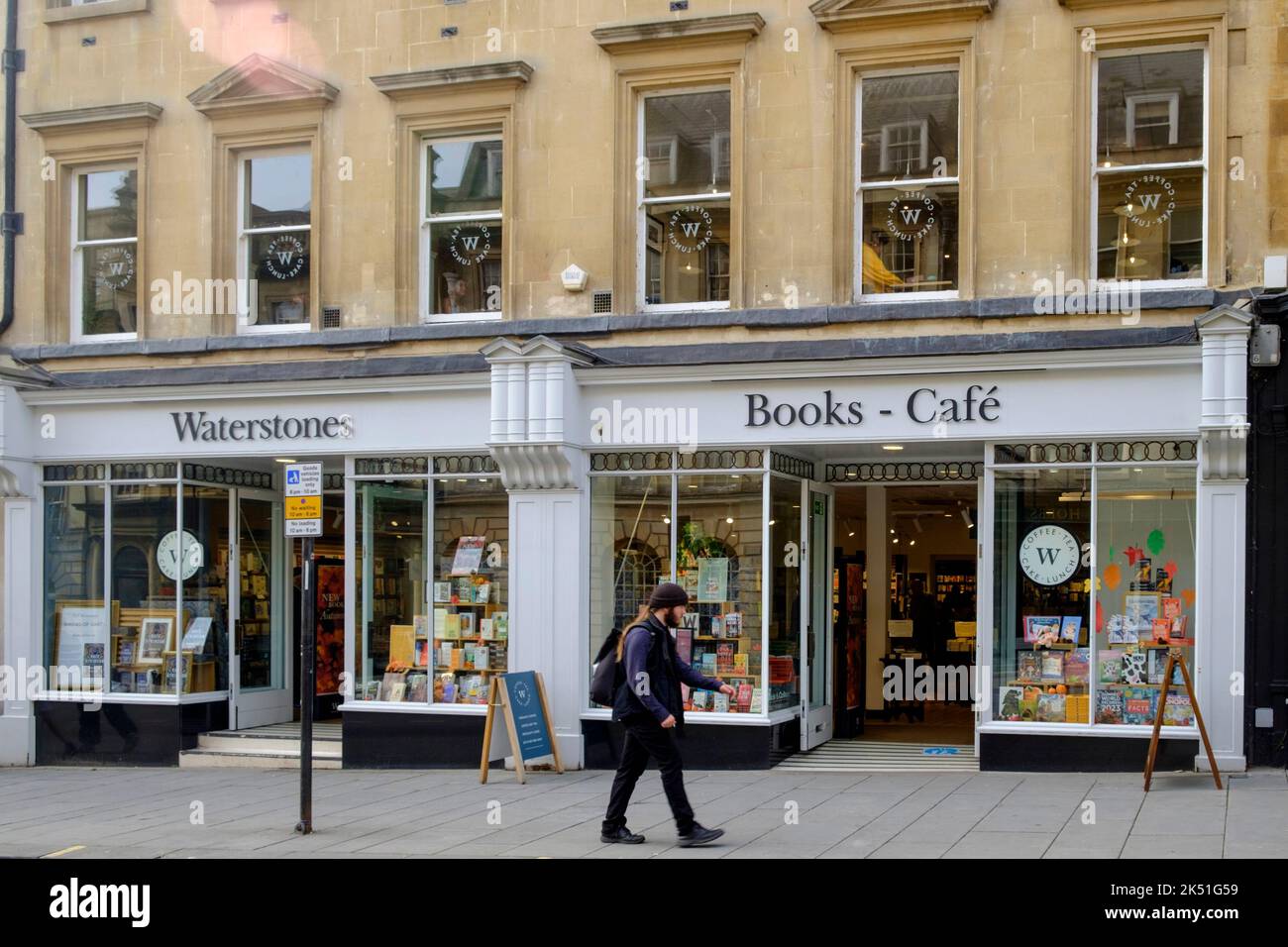 High street shop fronts in Bath Stock Photo - Alamy