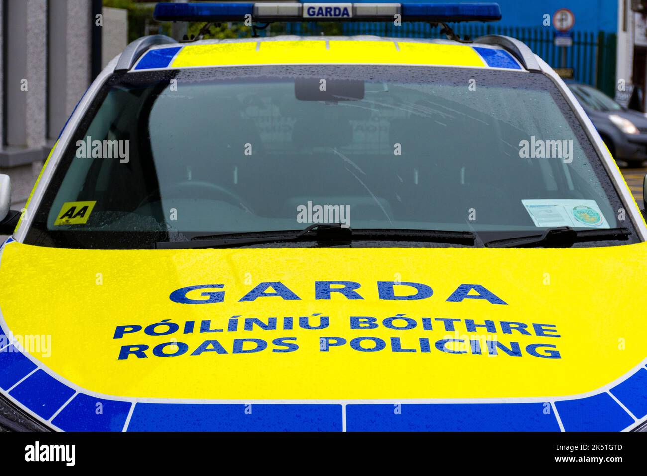 Irish garda car hi-res stock photography and images - Alamy