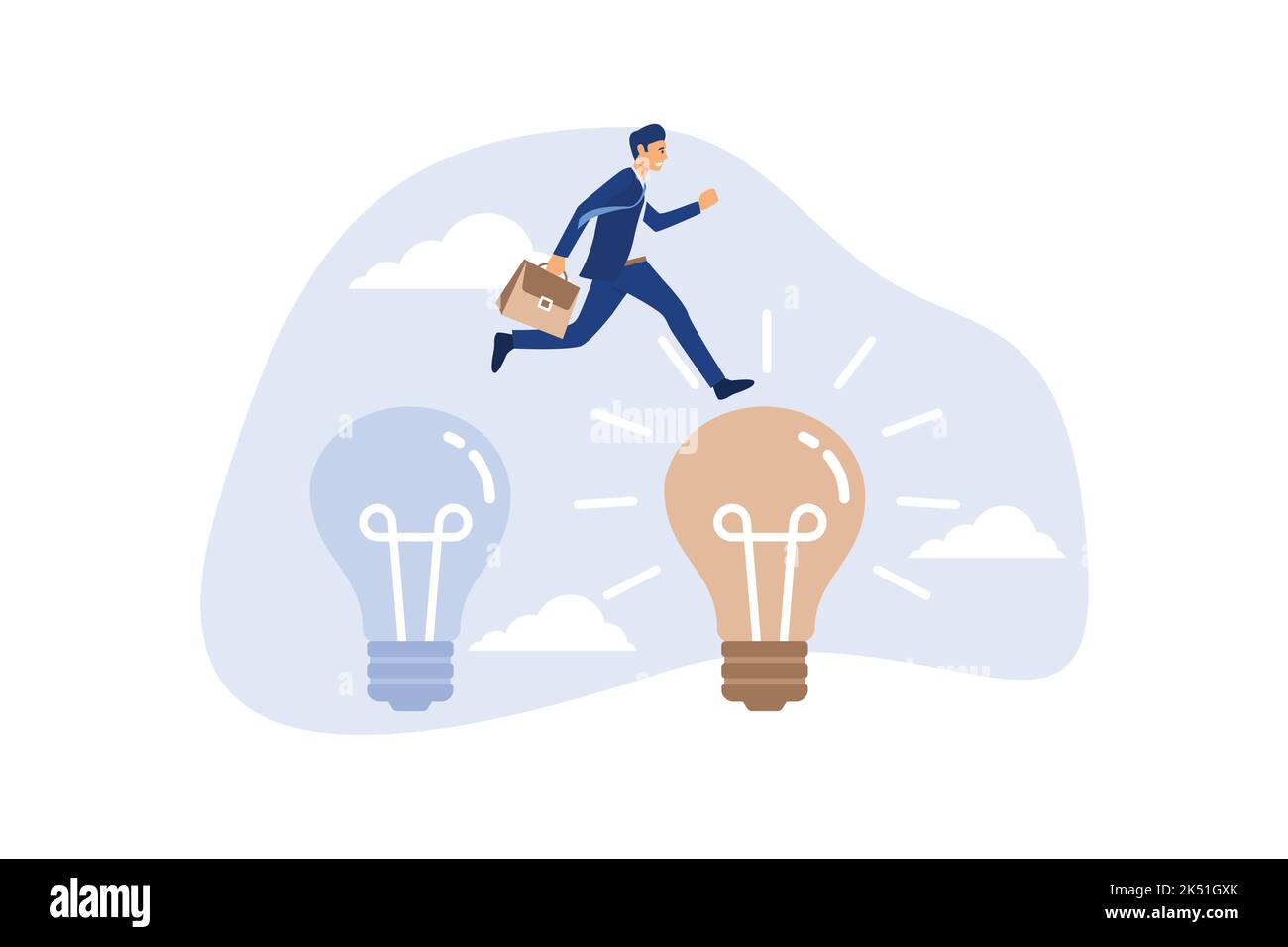 Business transformation, change management or transition to better ...