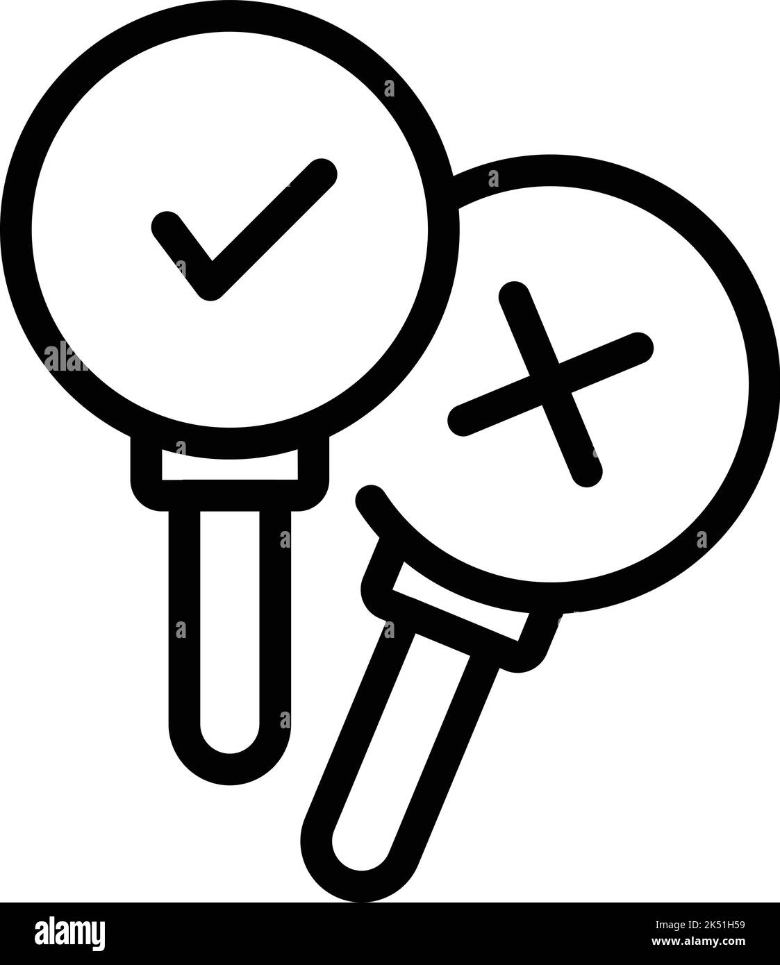 Yes no election icon outline vector. Vote online. Digital poll Stock ... Yes no election icon outline vector. Vote online. Digital poll Stock ...
