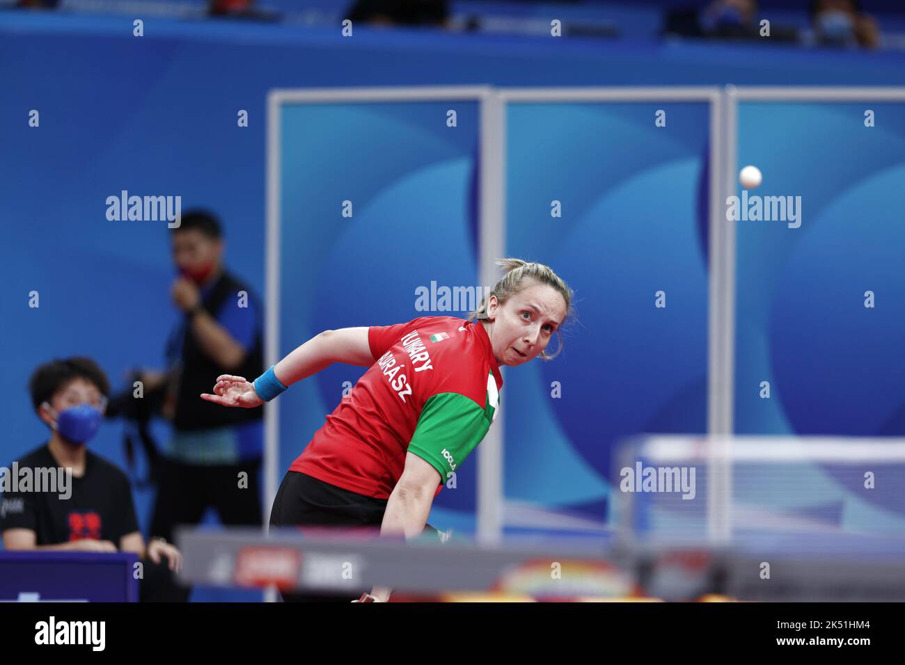 Chengdu, China's Sichuan Province. 5th Oct, 2022. Dora Madarasz of ...