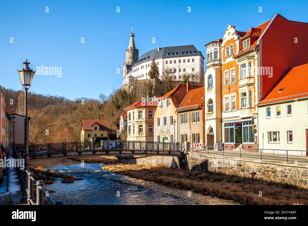 Castle in Osterburg, Thuringia, Germany Stock Photo - Alamy