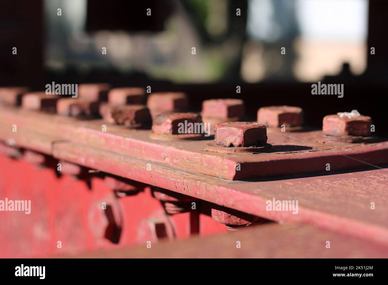 Closeup of a structural steel connection detail Stock Photo - Alamy