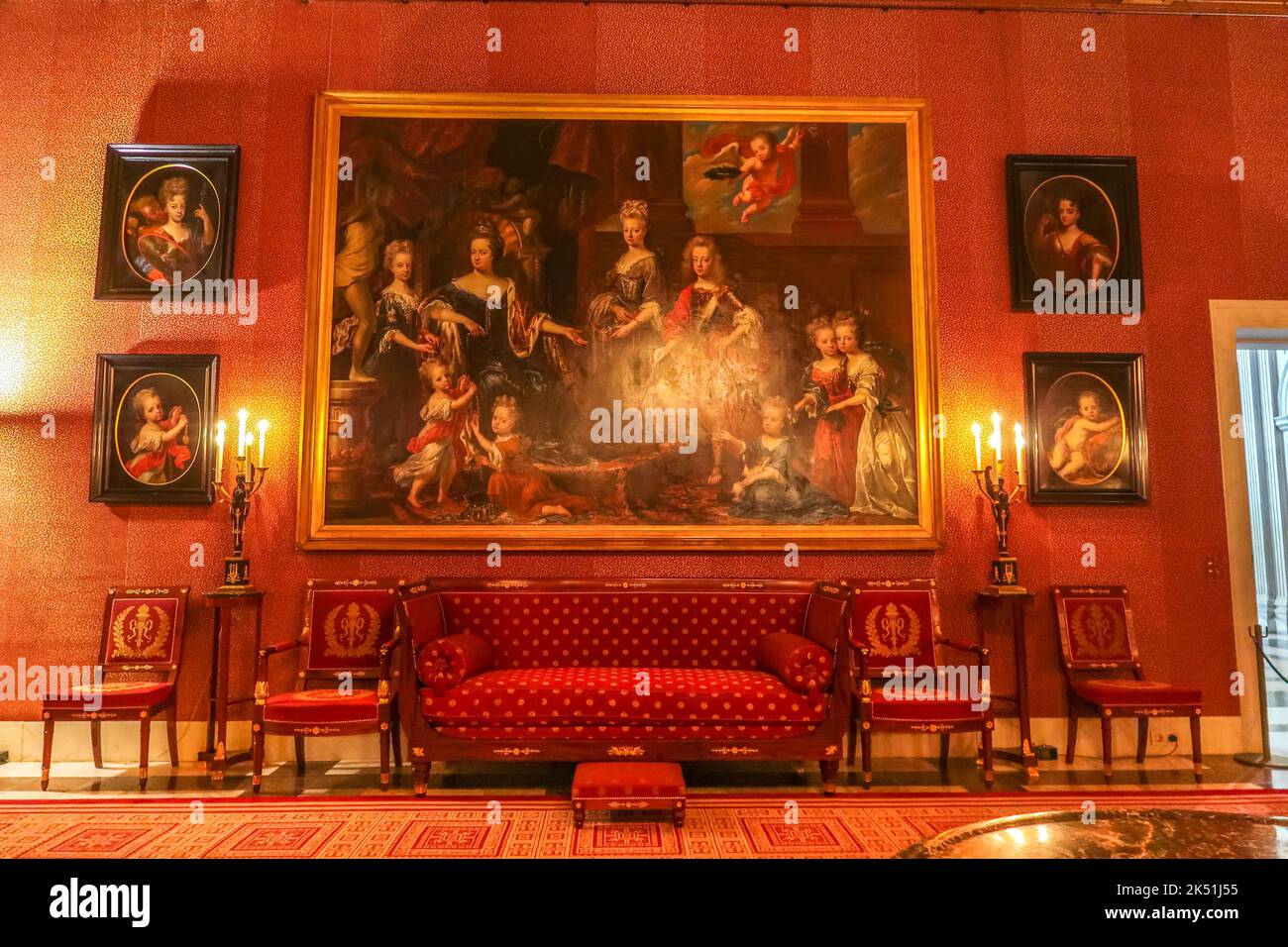 Amsterdam, Netherlands. September 2022. The interior of the various ...