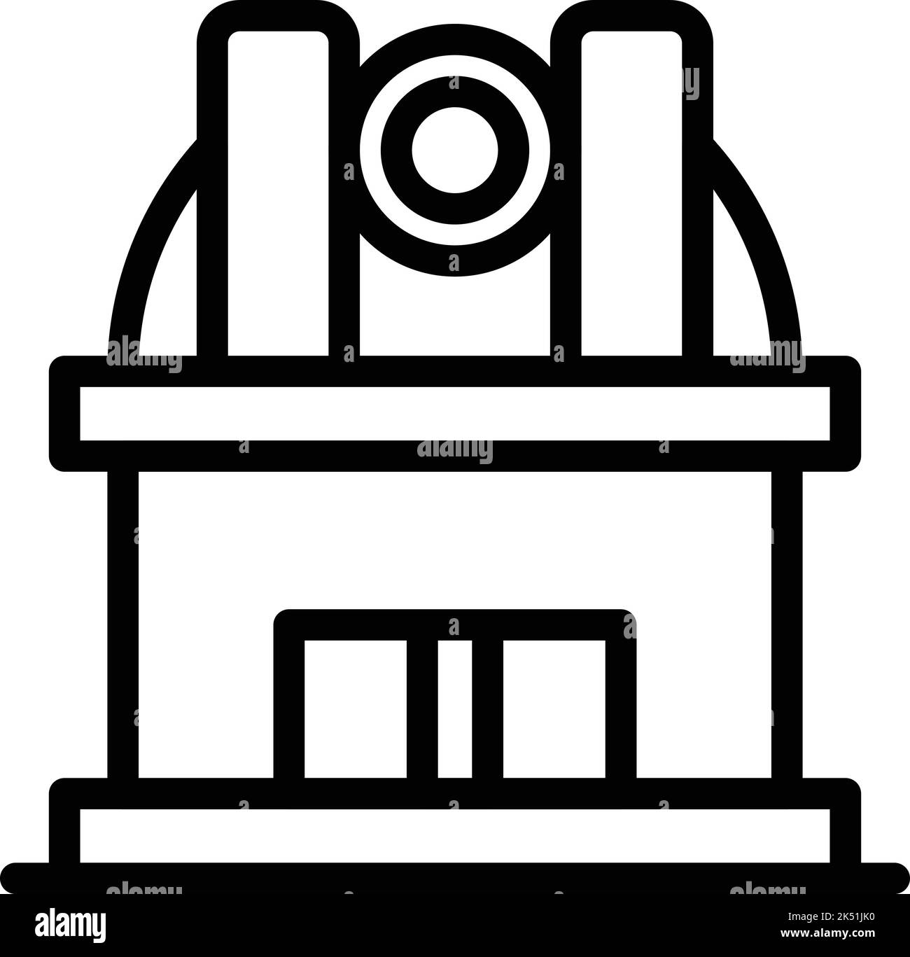 Space explorer icon outline vector. Ufo monster. Cute ship Stock Vector ...