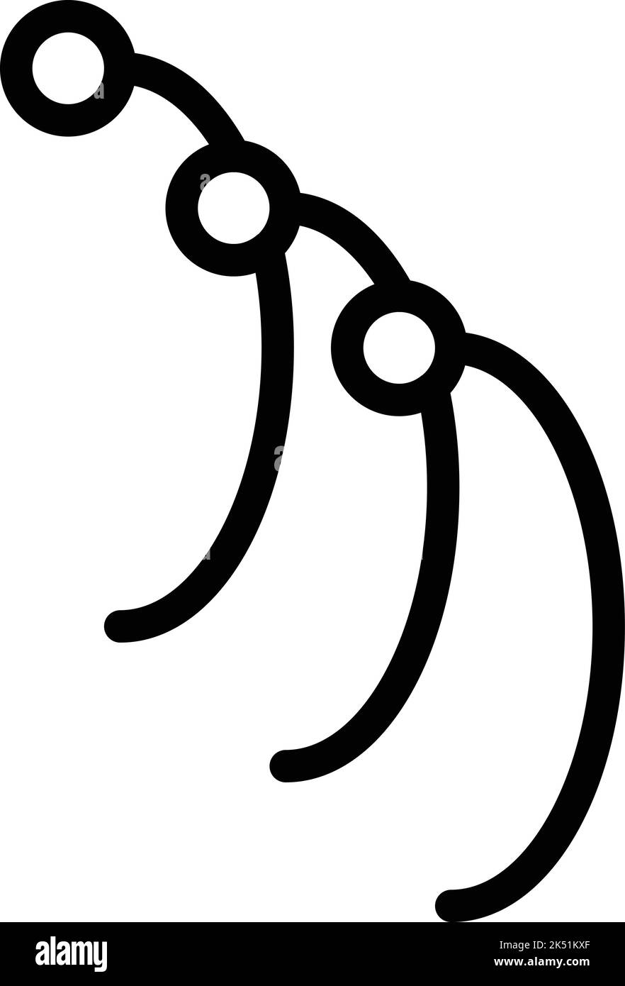 Light fiber optic icon outline vector. Internet cable. Network fibre ...