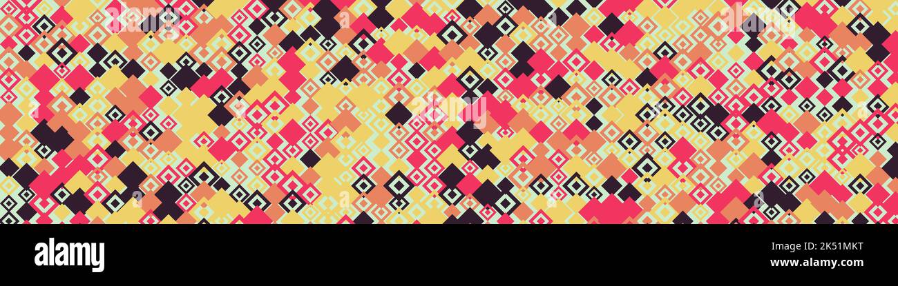 Abstract Round Colour Halftone computational art background ...