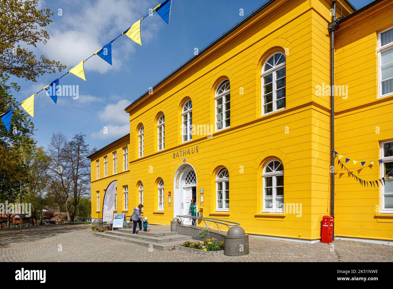 Ratzeburg town hall Stock Photo - Alamy