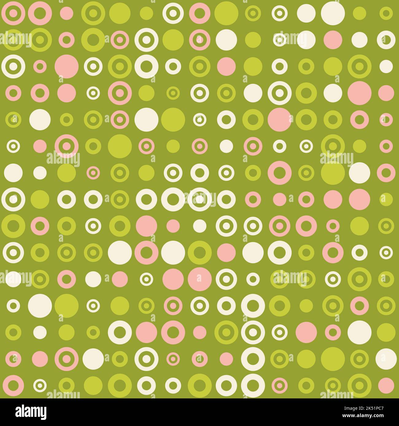 Abstract Round Colour Halftone computational art background ...