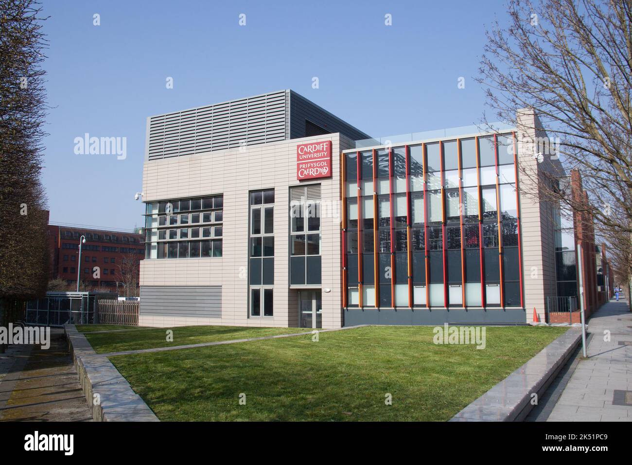 The Hadyn Ellis Building, Cardiff University, Wales in the UK Stock ...