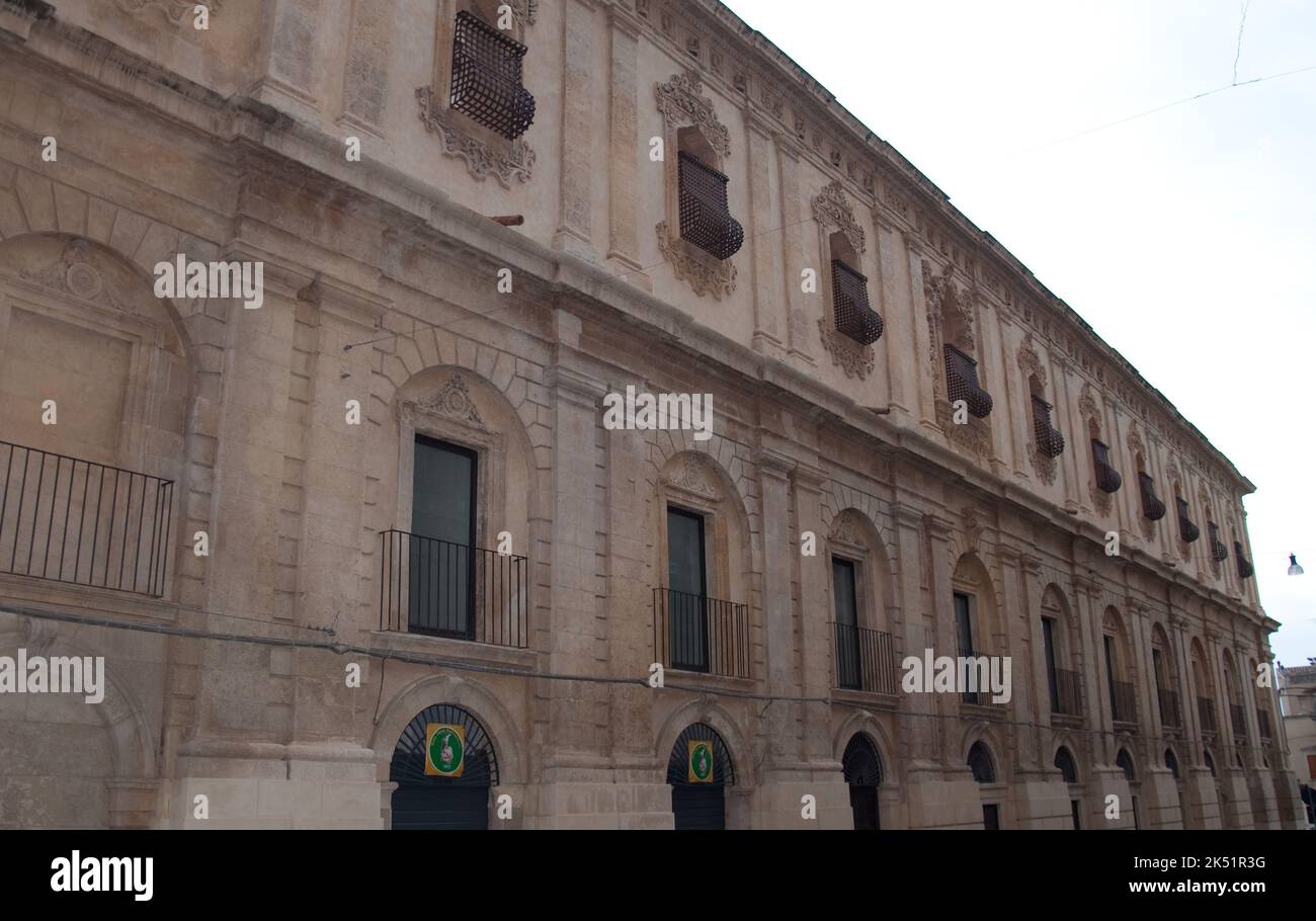 Convent, Noto, Province of Siracusa (Syracuse), Sicily, Italy. These ...