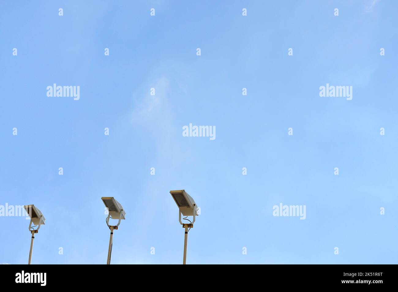 Steel street light poles hi-res stock photography and images - Alamy