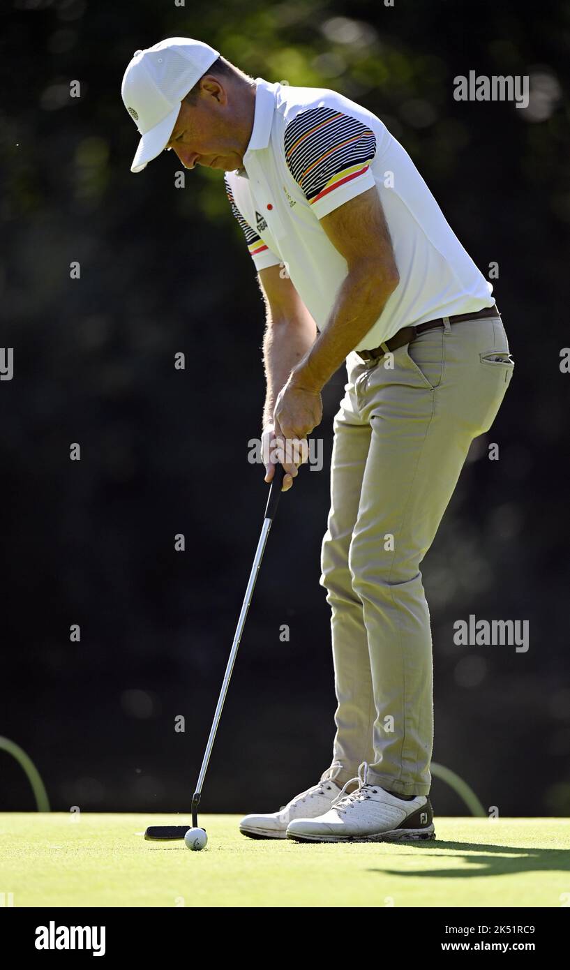 BOIC-COIB Vice-chairman Tom Van Damme pictured during the 'Golf to ...