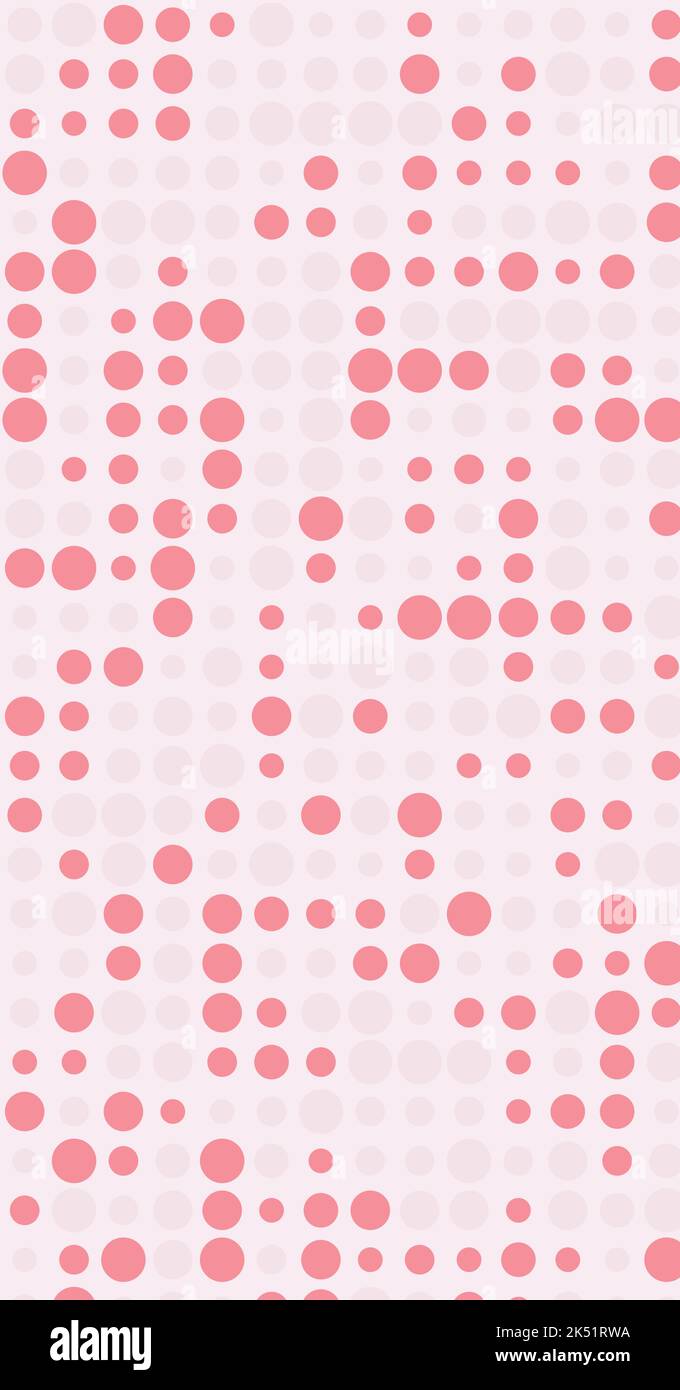 Abstract Round Colour Halftone computational art background ...