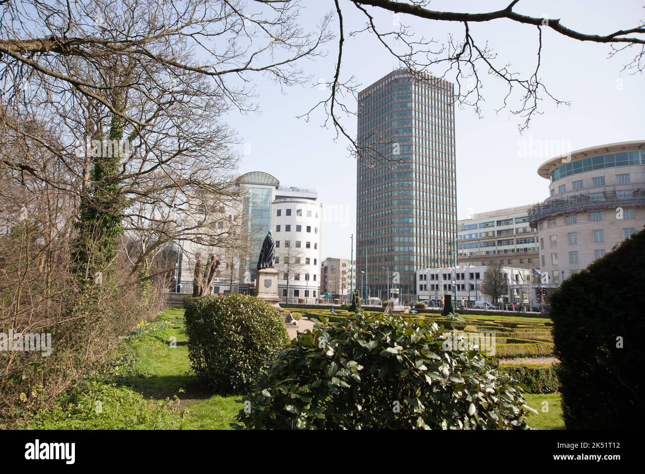 Views of Friary Gardens, Cardiff, Wales in the UK Stock Photo - Alamy