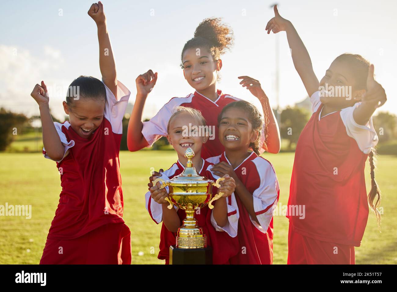 Trophy sports youth hi-res stock photography and images - Alamy