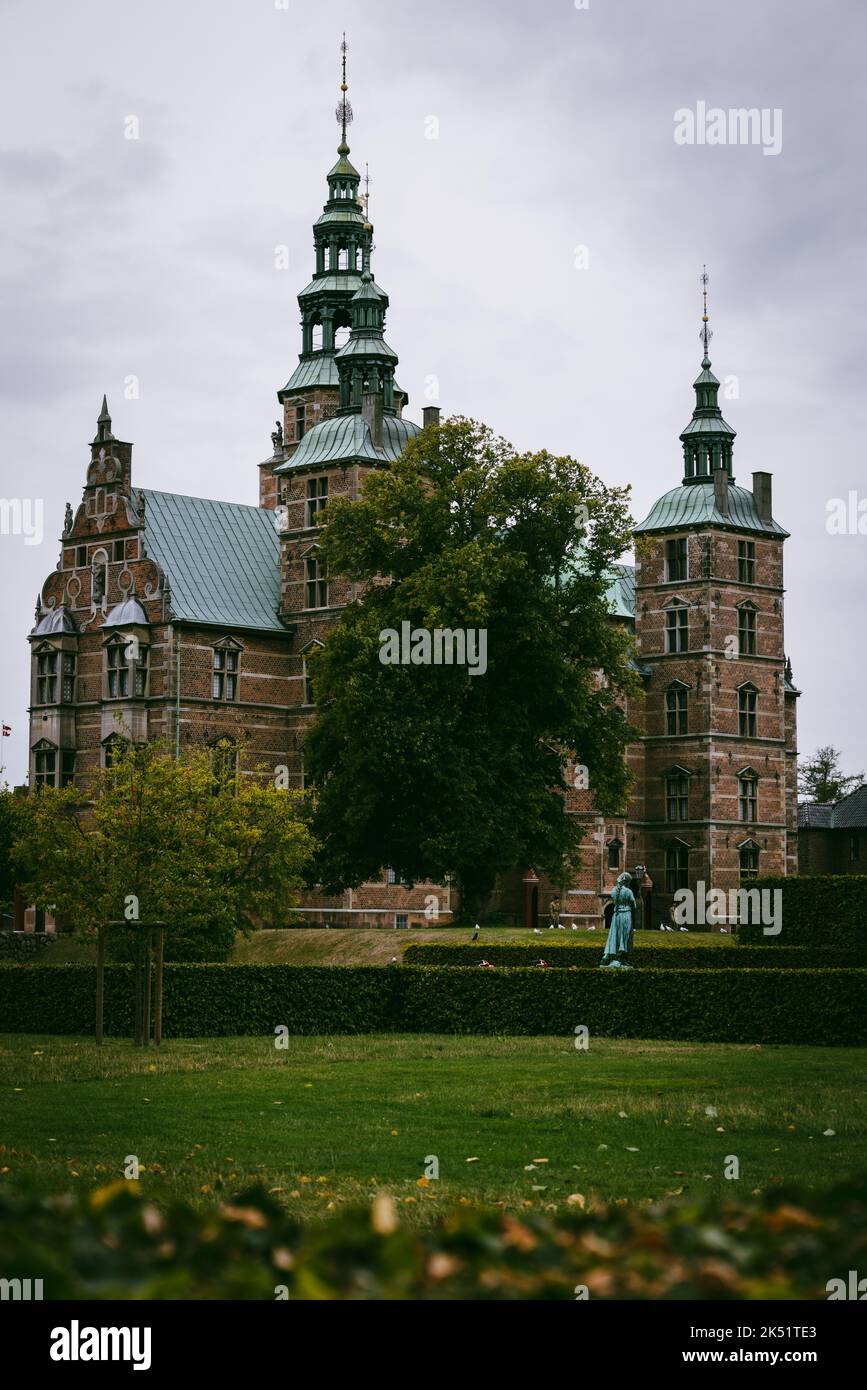 The Rosenberg Castle in Kongens Have Stock Photo - Alamy