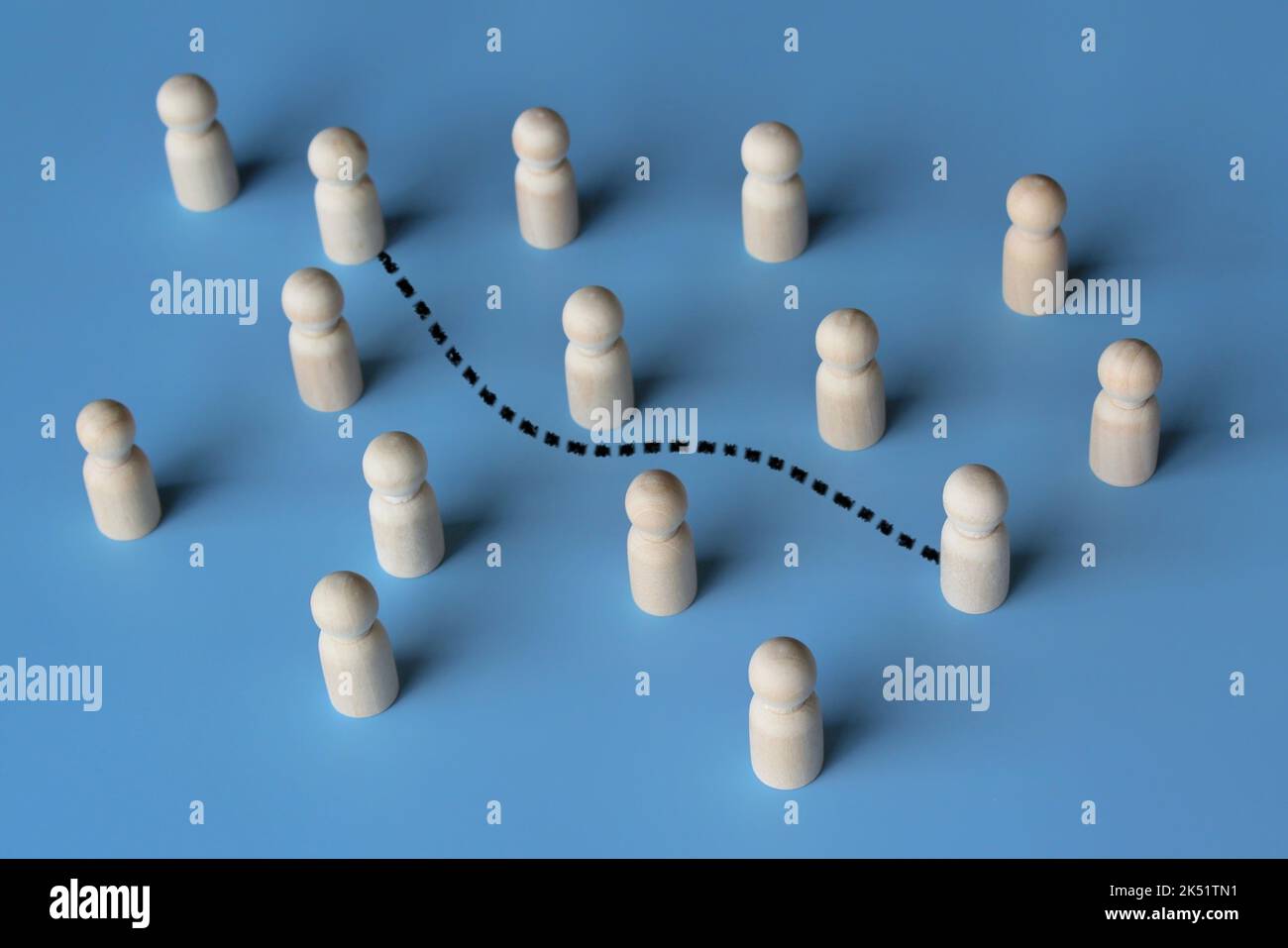 Communication between people. Simplified communication in corporate ...