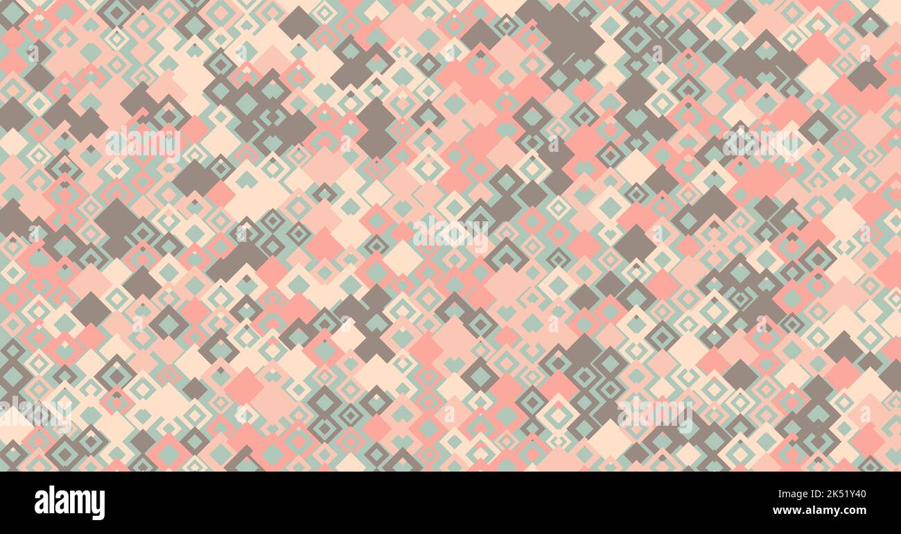 Abstract Round Colour Halftone computational art background ...