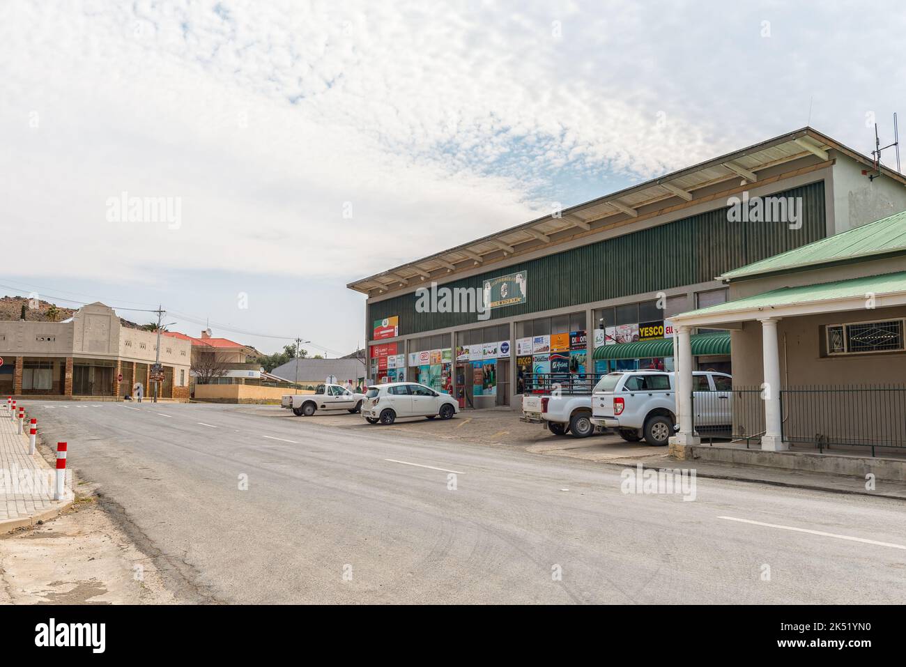 VICTORIA WEST, SOUTH AFRICA - SEP 2, 2022: A street scene, with a ...