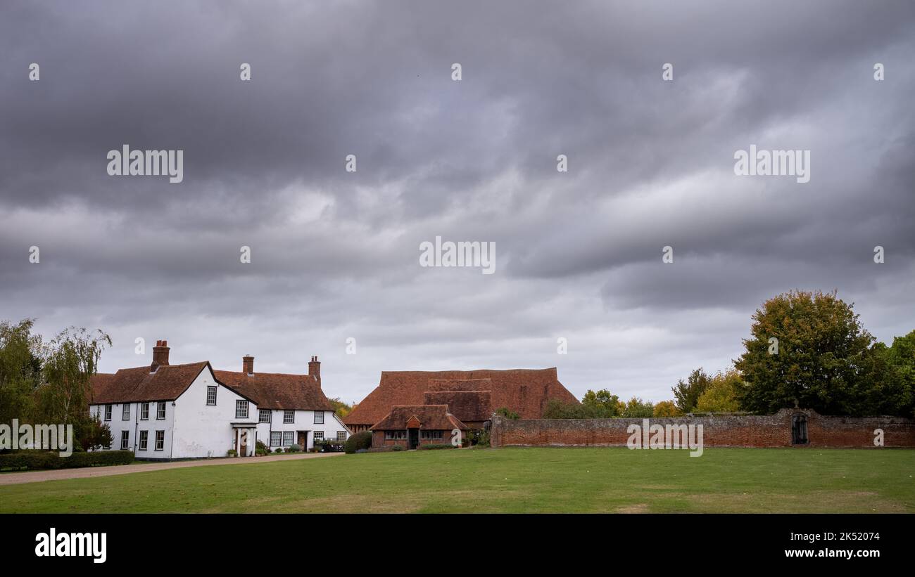 Cressing Temple Barns Stock Photo - Alamy