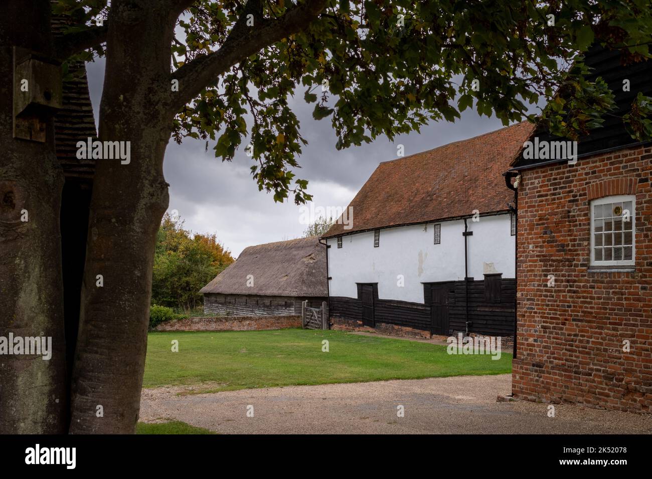 Cressing Temple Barns Stock Photo - Alamy