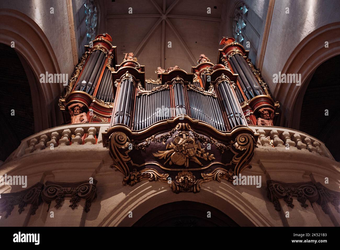 Church organ design hi-res stock photography and images - Alamy
