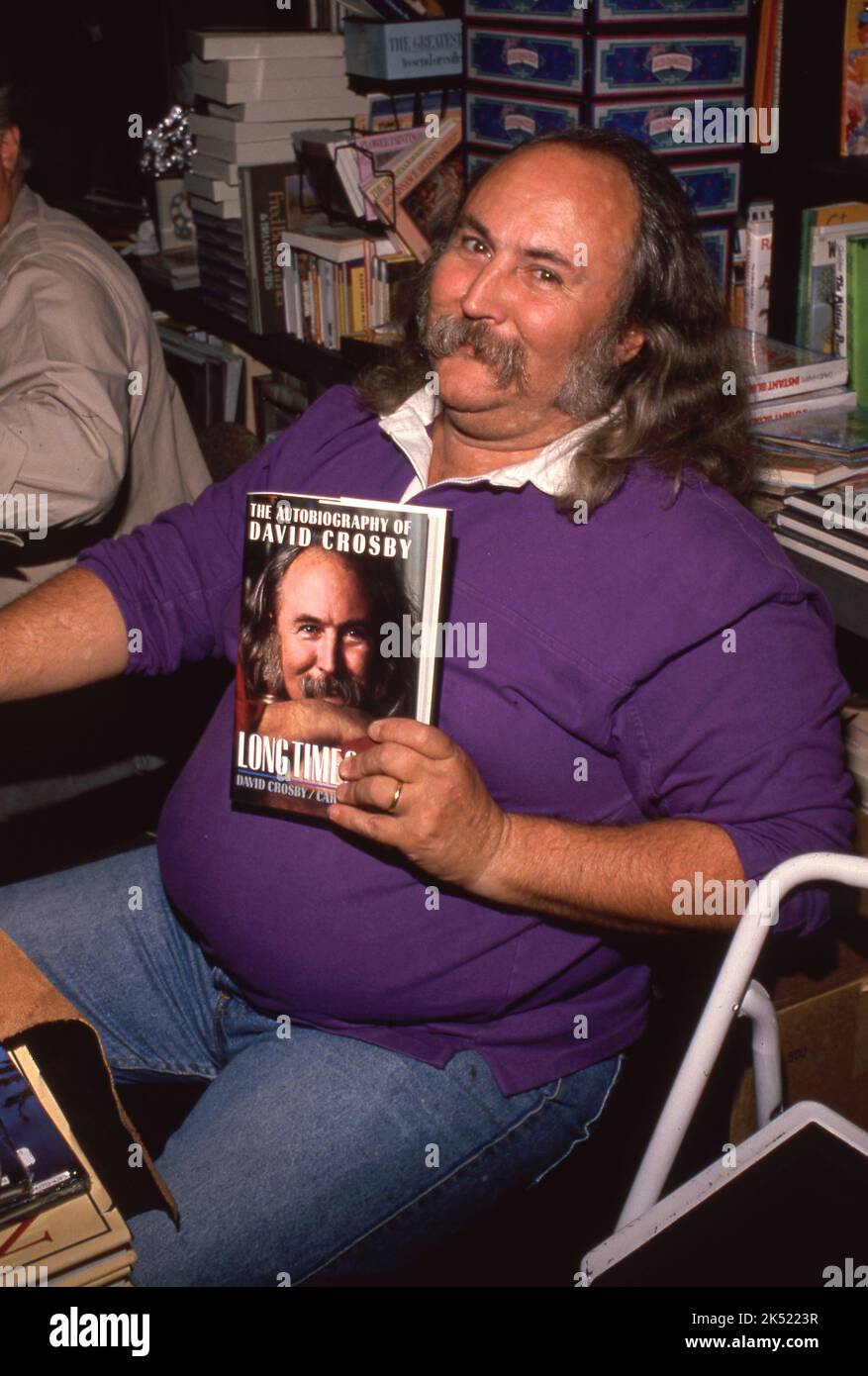 David Crosby at the Long Time Gone book signing at Book Soup in Los ...