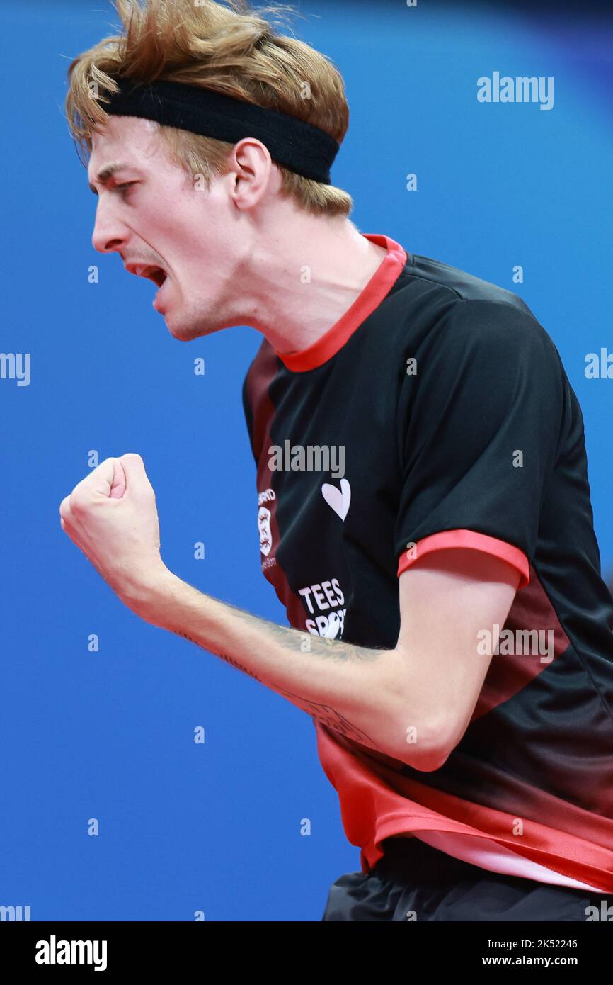 Chengdu, China's Sichuan Province. 5th Oct, 2022. Liam Pitchford of ...