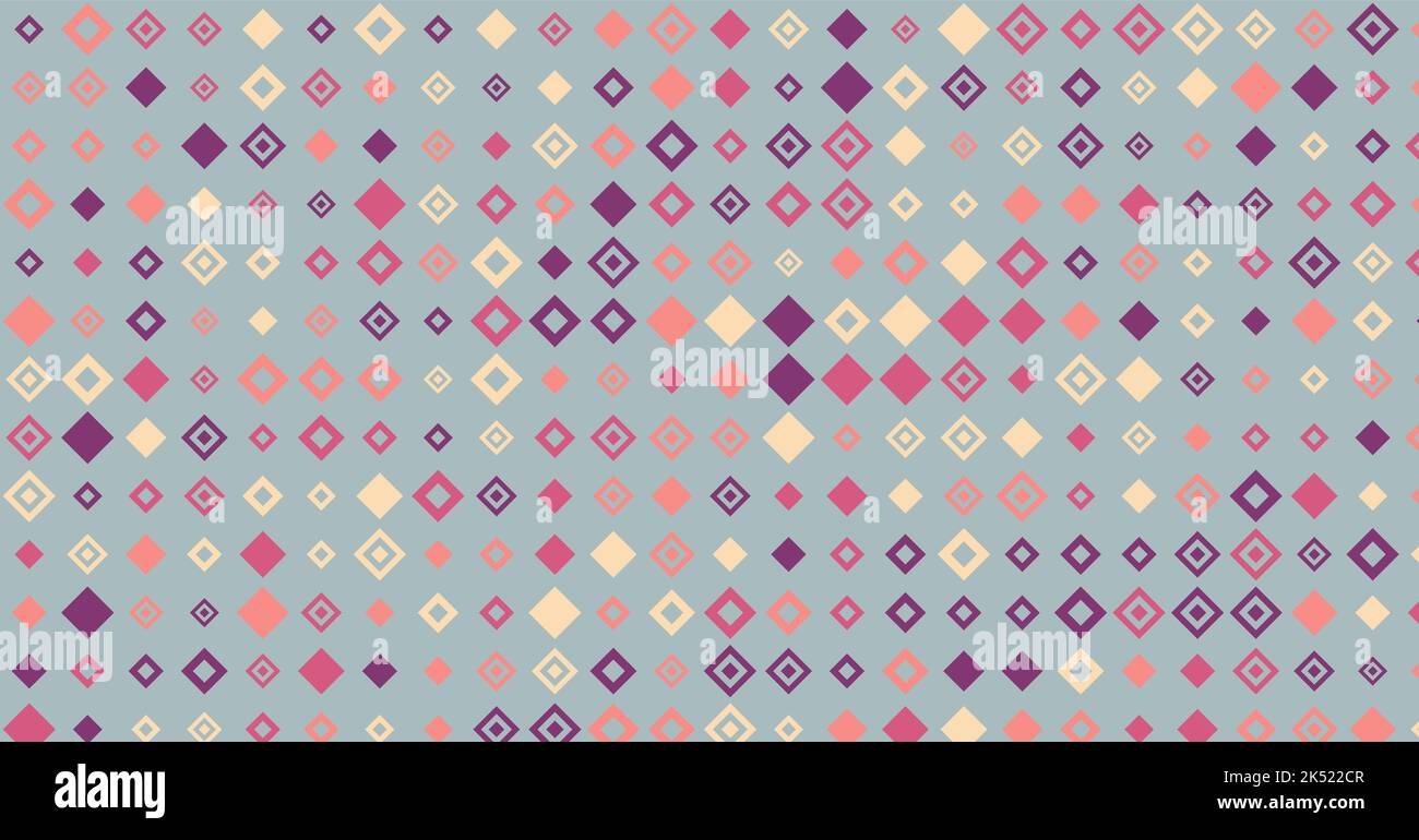 Abstract Round Colour Halftone computational art background ...