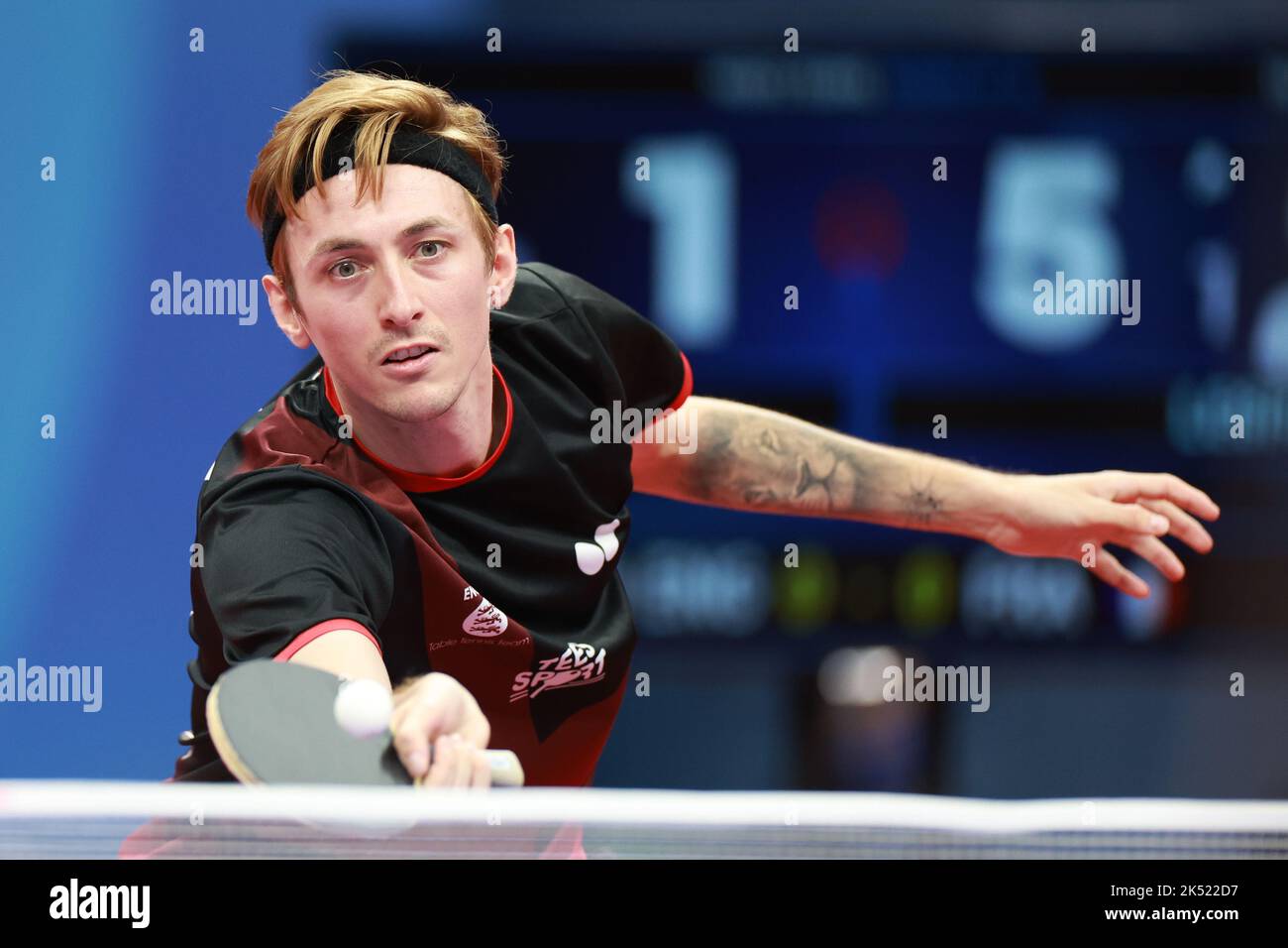 Chengdu, China's Sichuan Province. 5th Oct, 2022. Liam Pitchford of ...