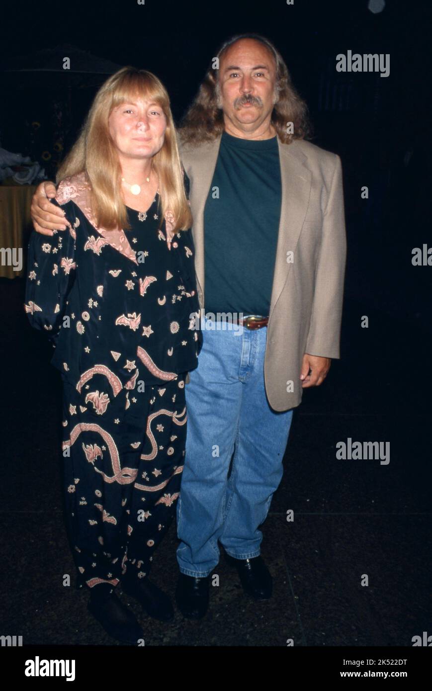 David Crosby and Jan Dance Circa 1990's Credit: Ralph Dominguez ...