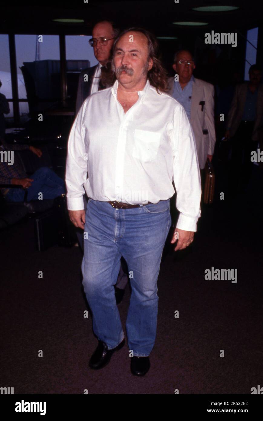 David Crosby 1992 Credit: Ralph Dominguez/MediaPunch Stock Photo - Alamy