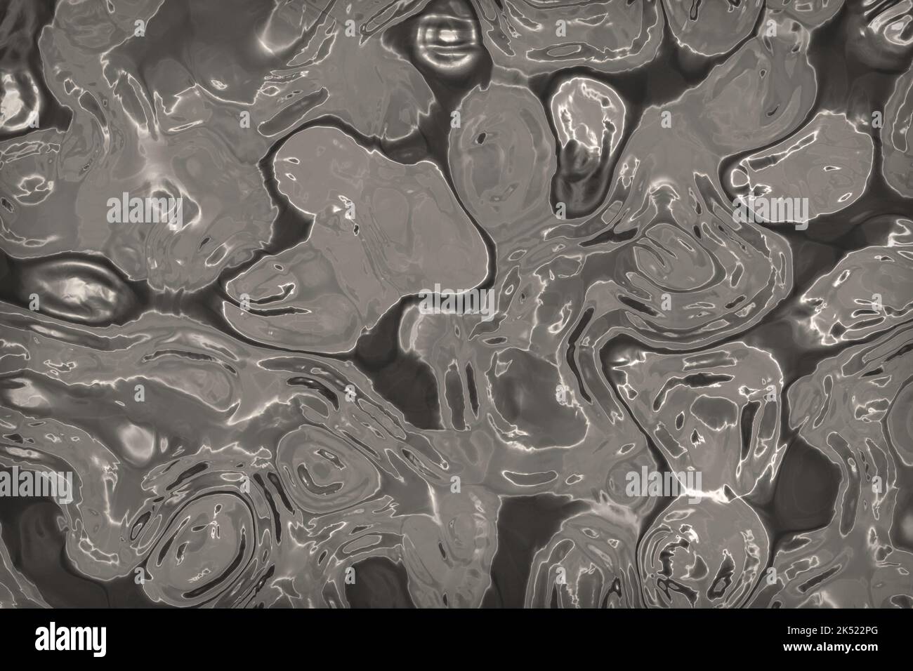 nice reflecting fluid rough steel digital art texture background ...