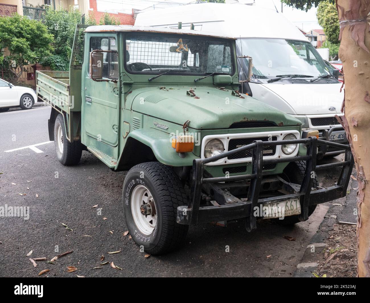 Australian Land cruiser Stock Photo - Alamy