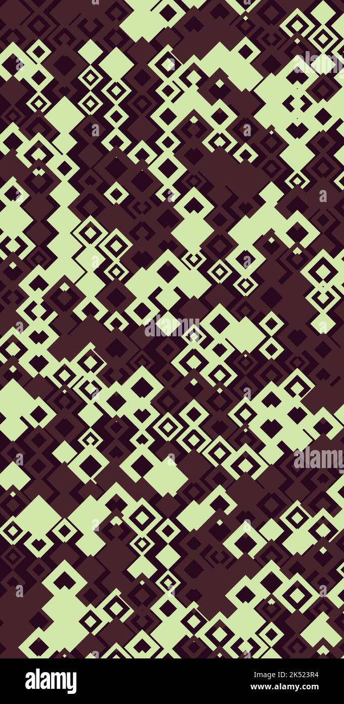 Abstract Round Colour Halftone computational art background ...