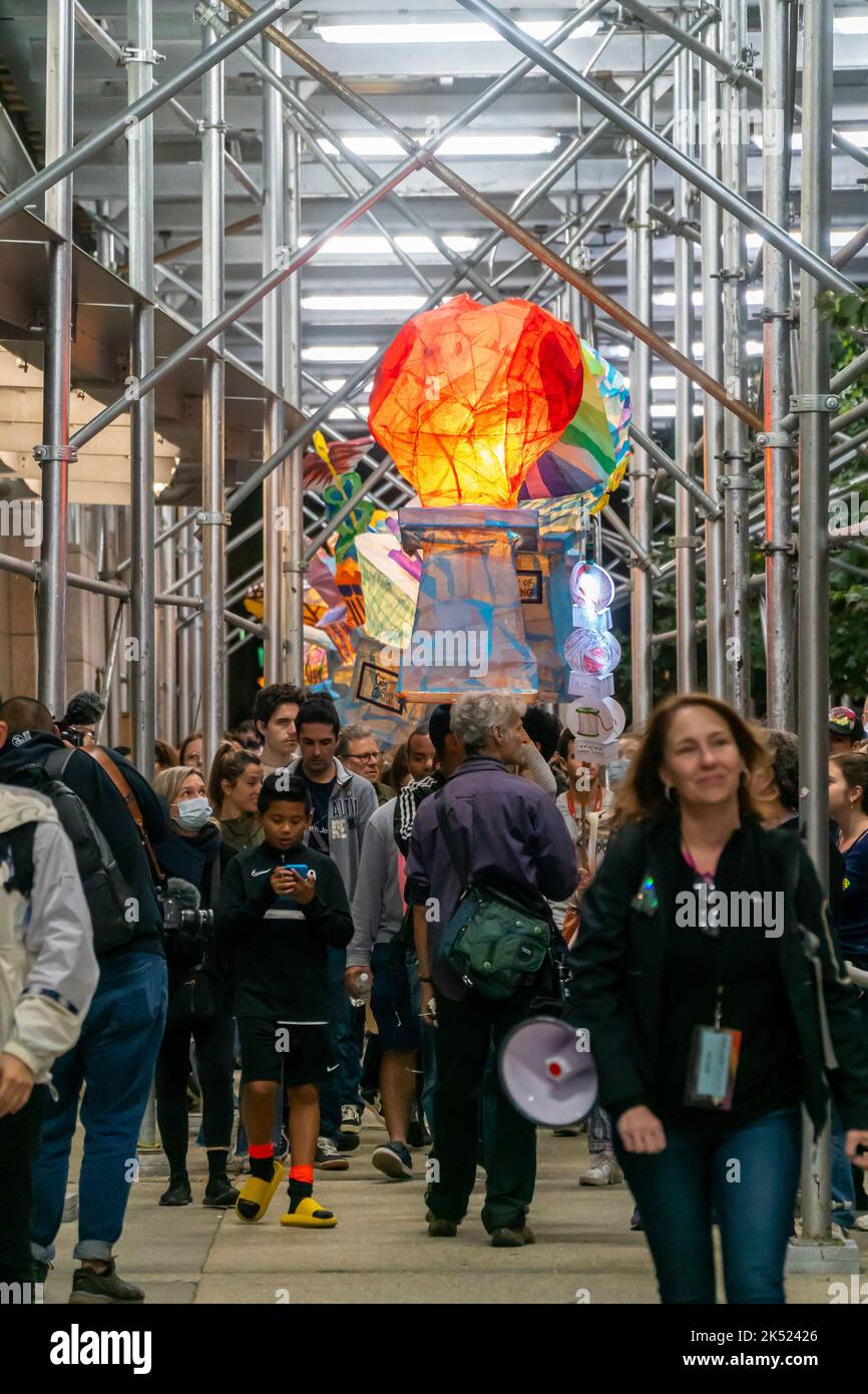 Local residents joined by Columbia University students and faculty ...