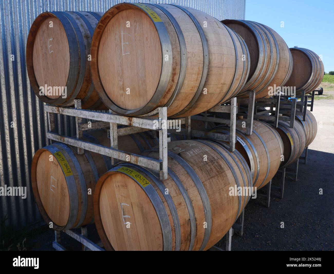 Australian wine production hi-res stock photography and images - Alamy