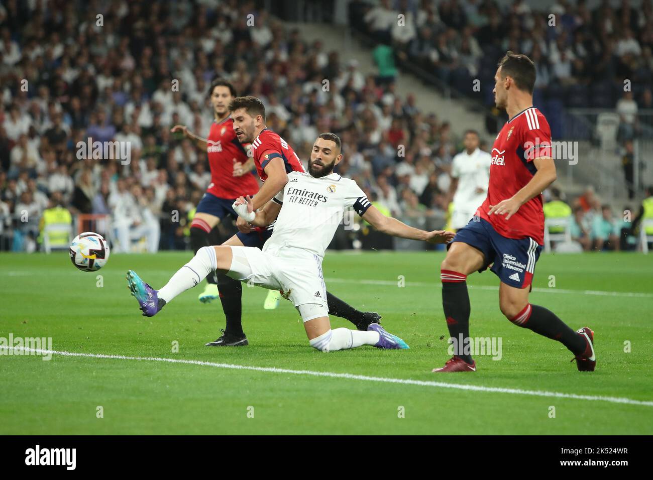 Real Madrid´s Karim Benzema in action during La Liga Match Day 7 ...