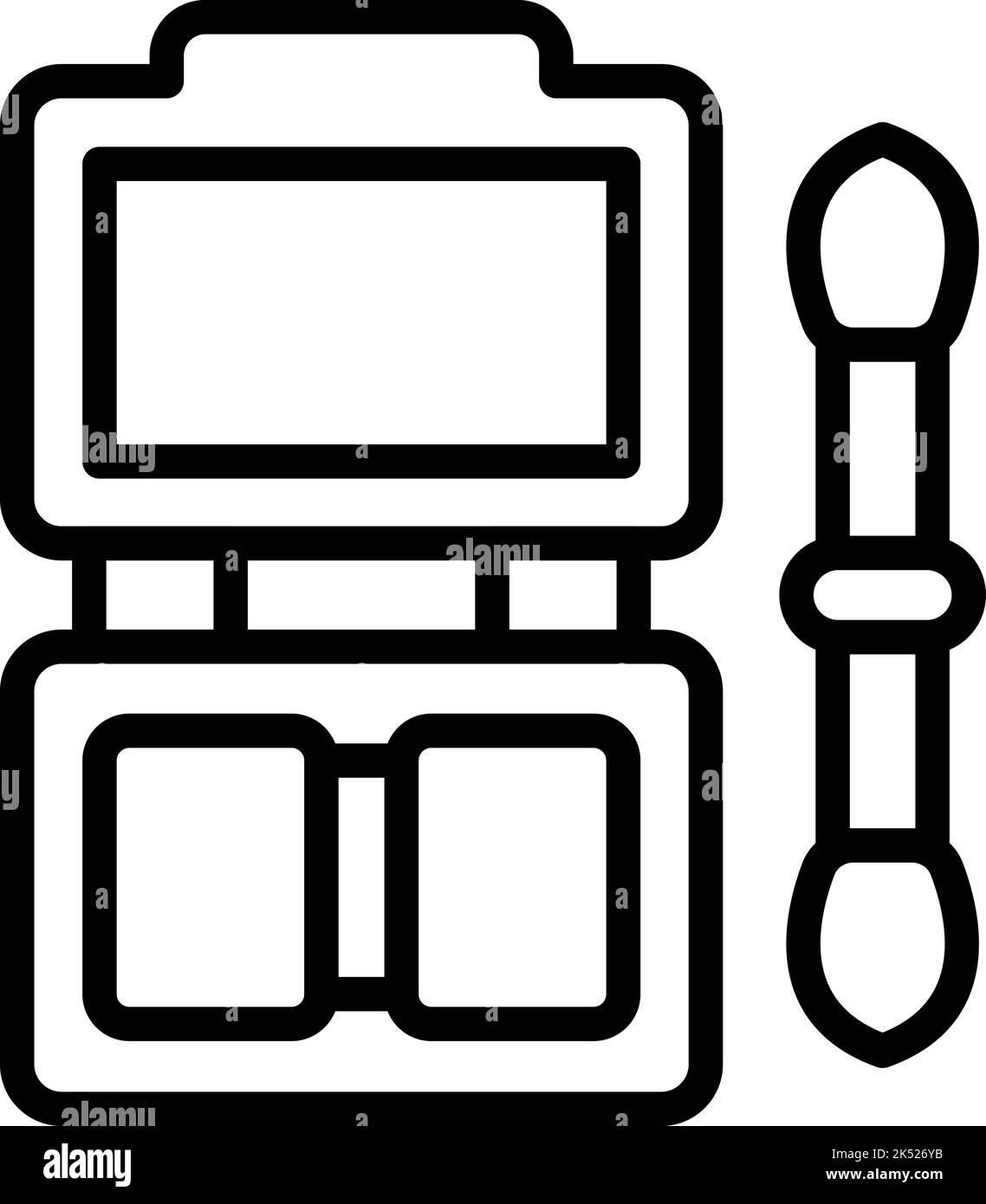 Eyebrow powder Black and White Stock Photos & Images - Alamy