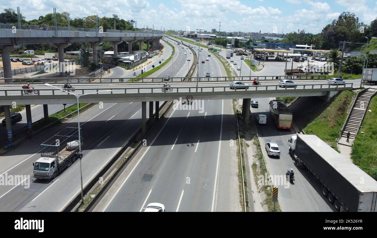 salvador, bahia, brazil - september 30, 2022: view of the federal ...
