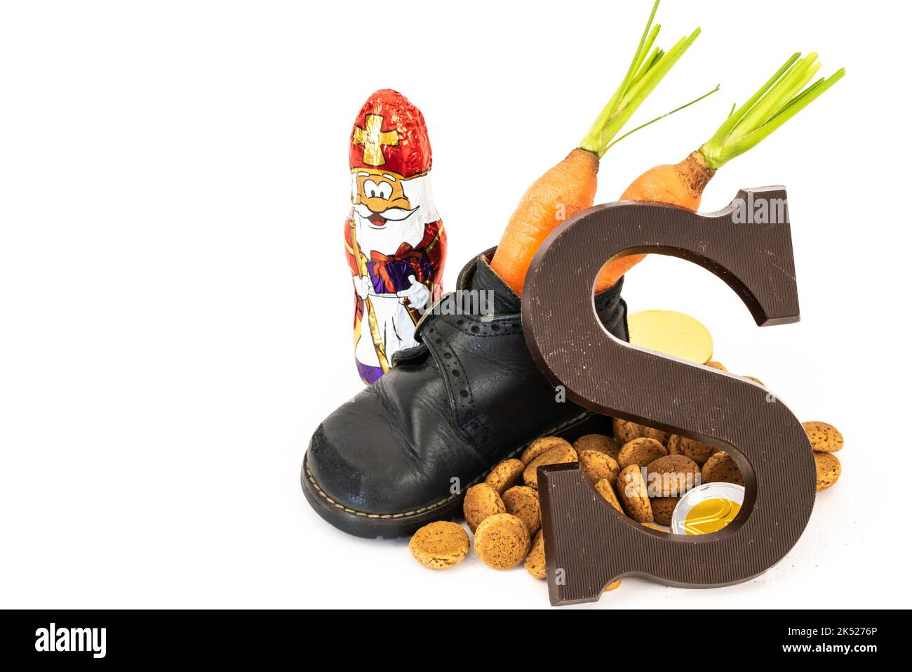 Nederland. September 2022. Dutch sweets for Sinterklaas holiday like ...